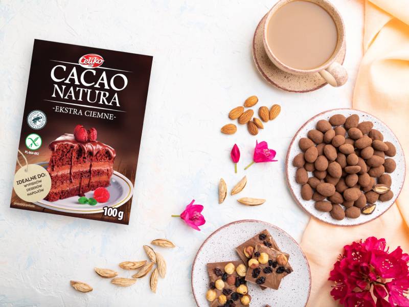 FLOUR & FLOUR MIXES : Cacao Natura cocoa powder fat reduced 100 g